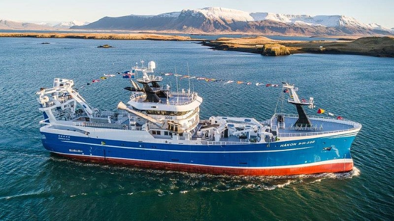 New High-Tech Pelagic Trawler Delivered to Icelandic Fishing Firm Gjogur