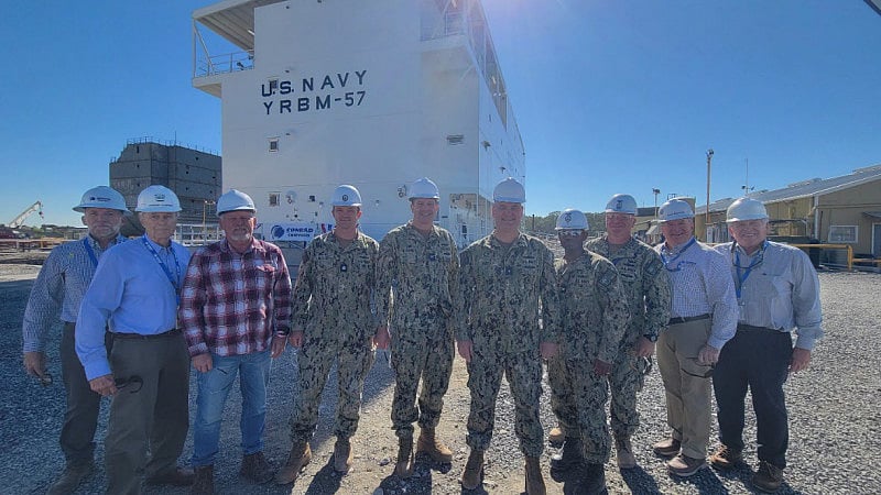 Conrad Shipyard Delivers First of Eight New Berthing Barges to US Navy