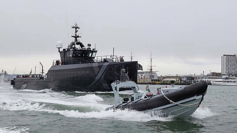 Royal Navy Trials Unmanned RIB for Autonomous and Remote Operations