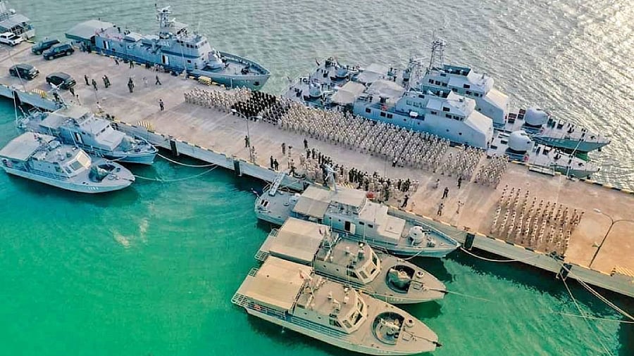 China holds military drills at newly expanded Cambodian naval base