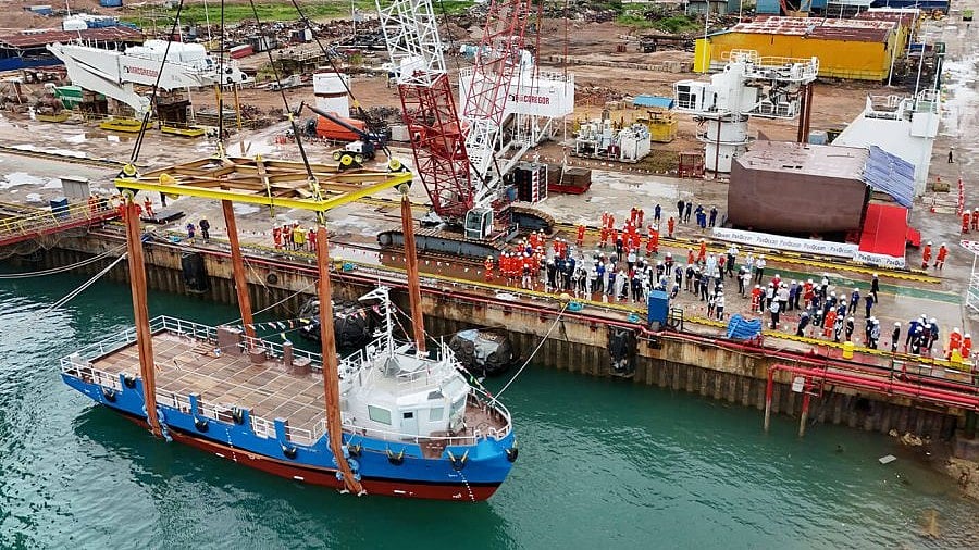 Singapore's largest electric harbour craft launched