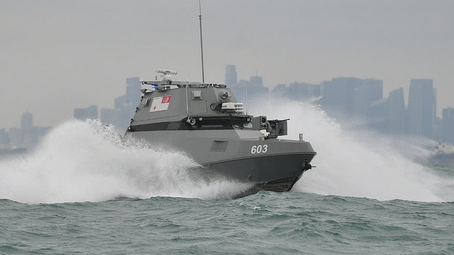 Republic of Singapore Navy places maritime security USVs into service