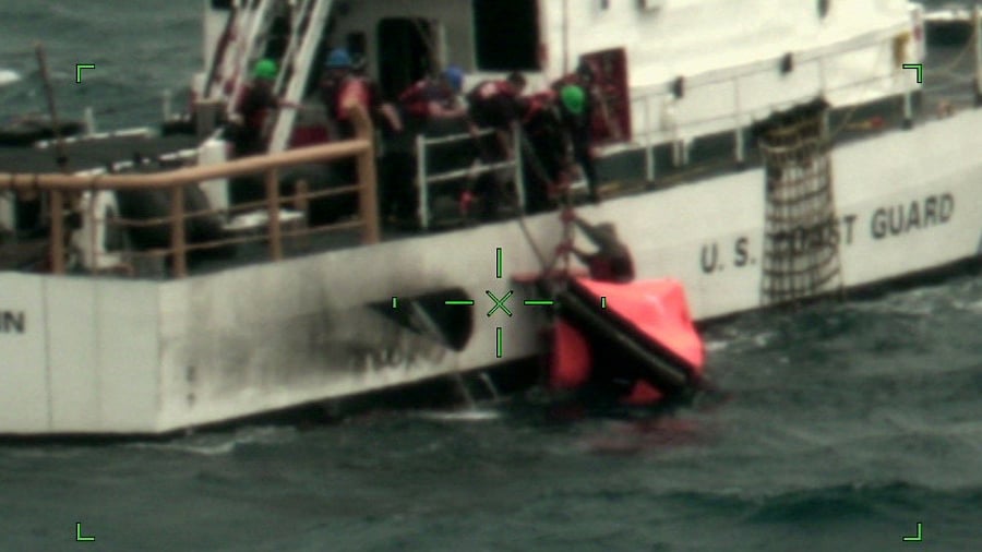 Three rescued after fishing boat capsizes off Louisiana