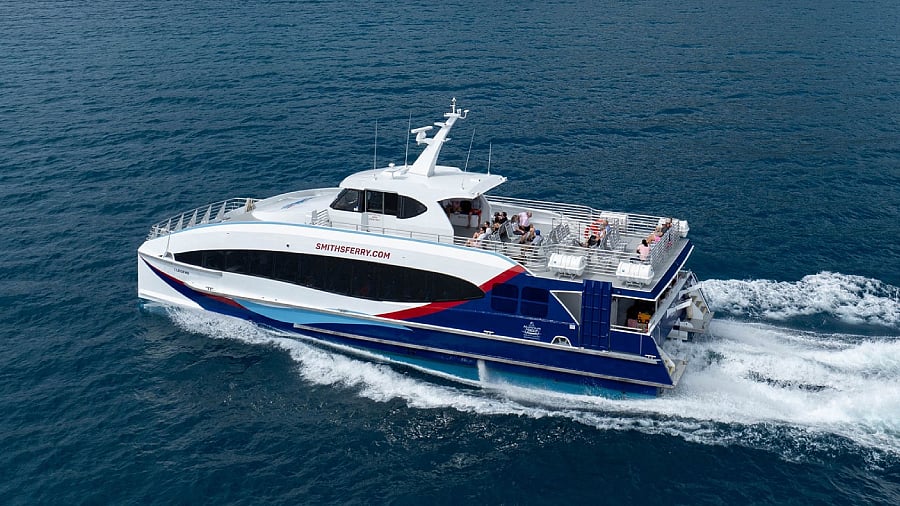 Fast catamaran ferry delivered to US Virgin Islands operator