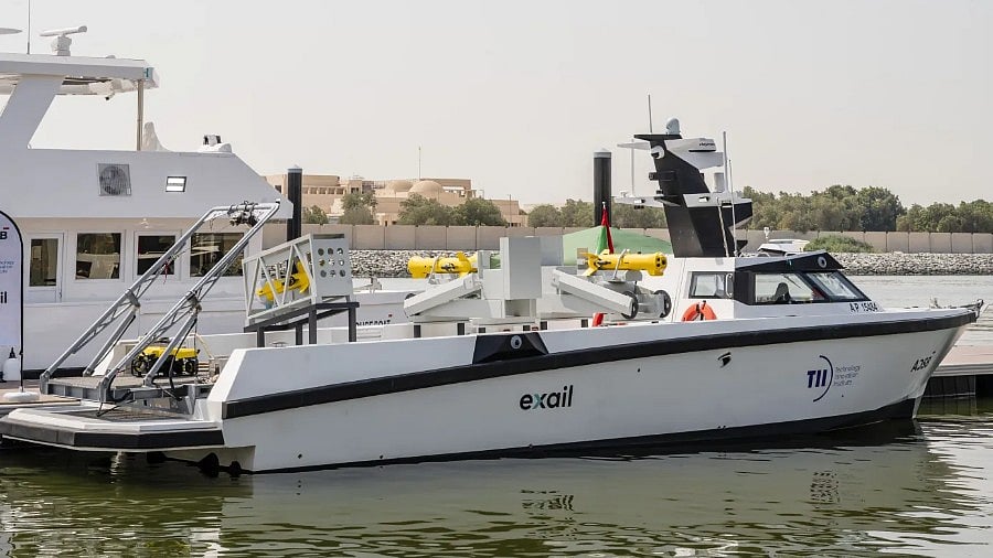 Multi-national partnership launches new minehunter prototype