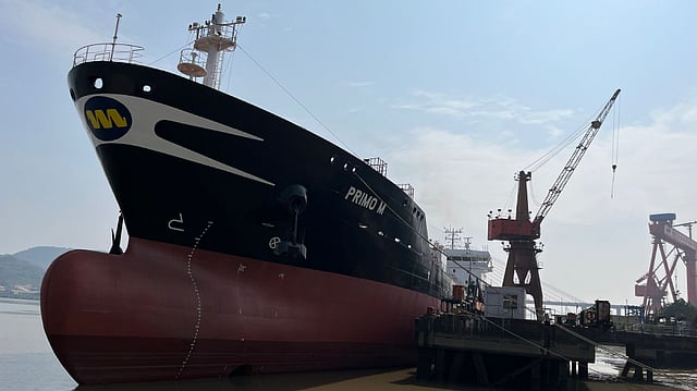 Italy's Augusta Due welcomes newbuild tanker to fleet