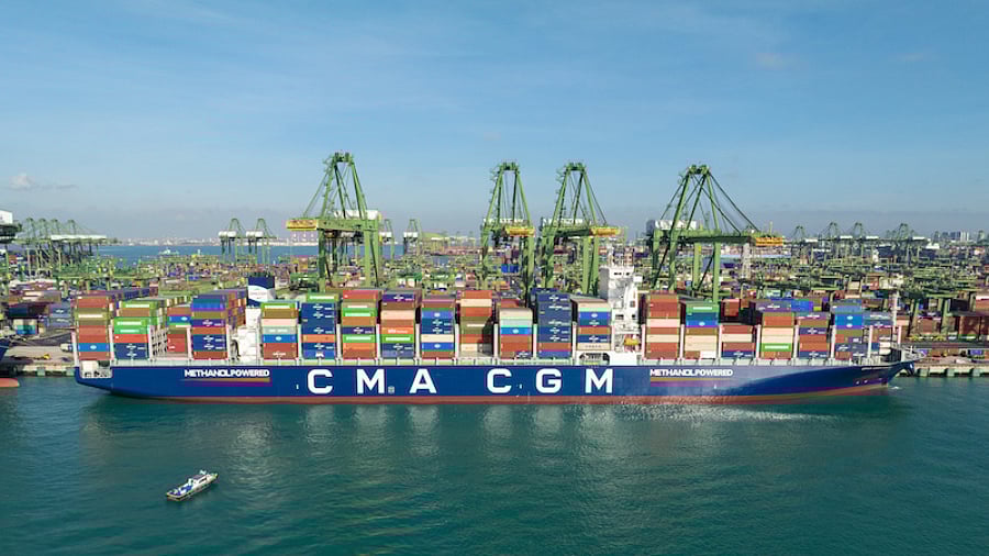 CMA CGM revenues hold steady; profits edge lower in Q2 2025
