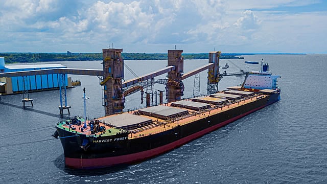 Conveyor belt collapses at Brazil grain terminal after being hit by ferry