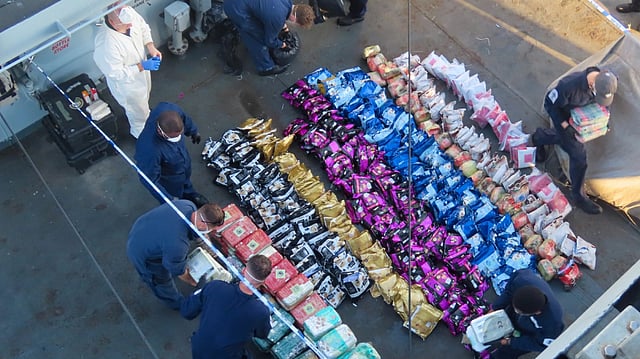 New Zealand-led maritime task force makes $191m drug bust in Middle East