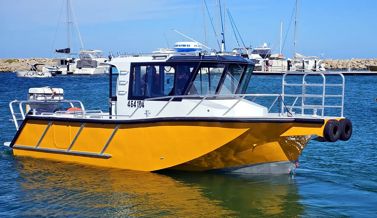Global Marine Design and Redline Marine deliver multi-purpose workboat ...