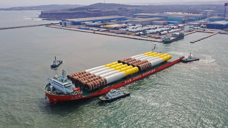 Jiangsu Fanzhou Shipping's newest heavy lift vessel sails on maiden ...