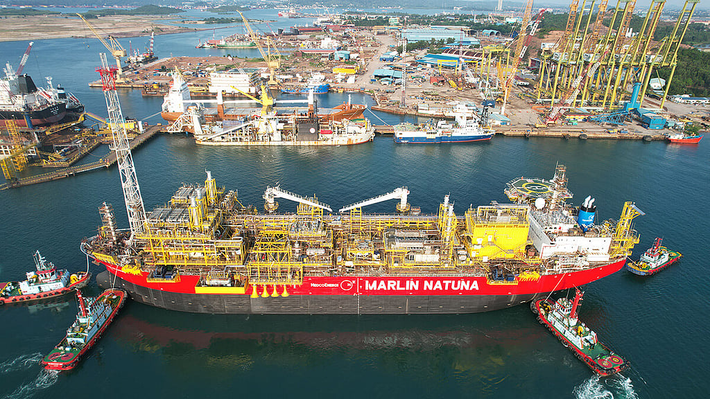 Marlin Natuna – Large floating oil and gas production unit for ...