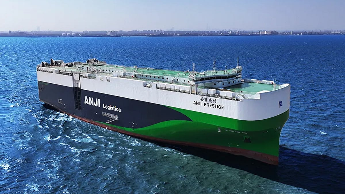 Anji Prestige – Chinese operator’s new car carrier fitted with ...