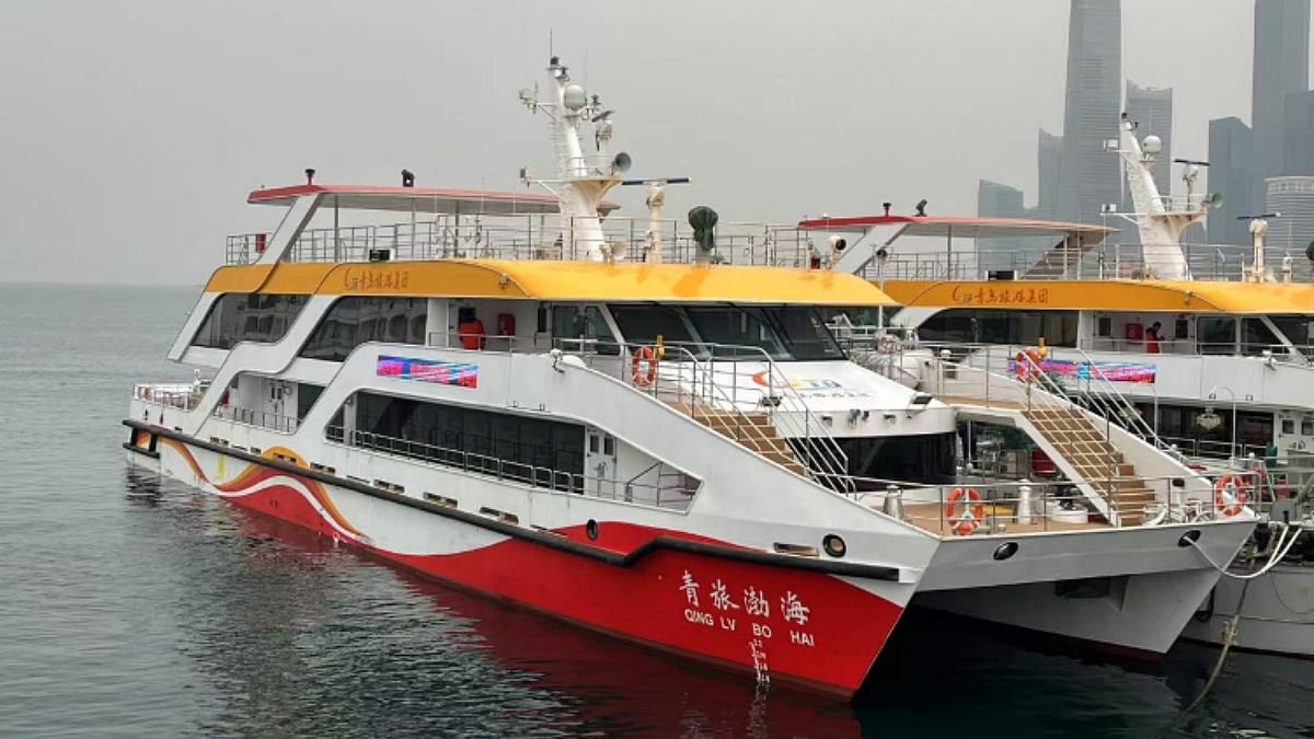 Qinglu Bohai – Sightseeing boats for operation off Qingdao City, China
