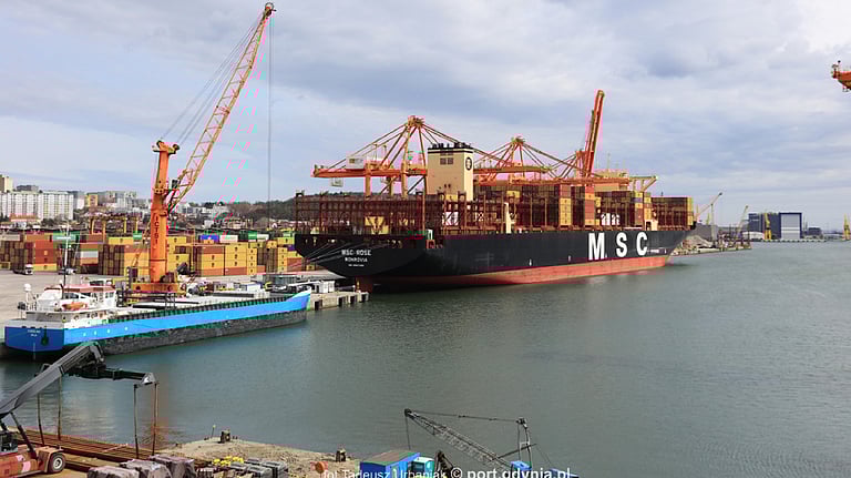 Poland's Baltic Container Terminal completes phase one quay upgrades