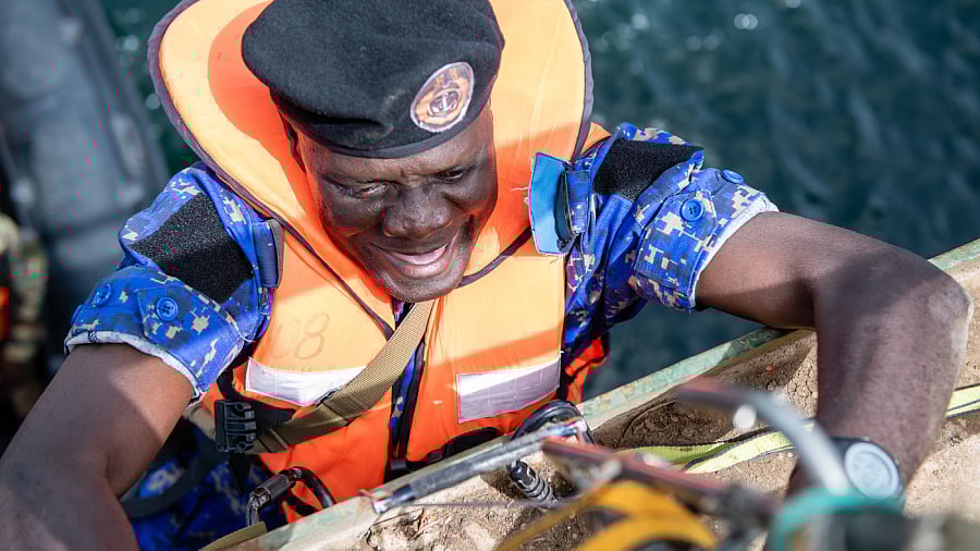 Multi-national naval exercise to help counter illegal fishing off West ...