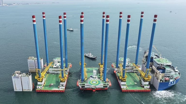 Jana Marine Services takes delivery of jackup trio from Chinese yard