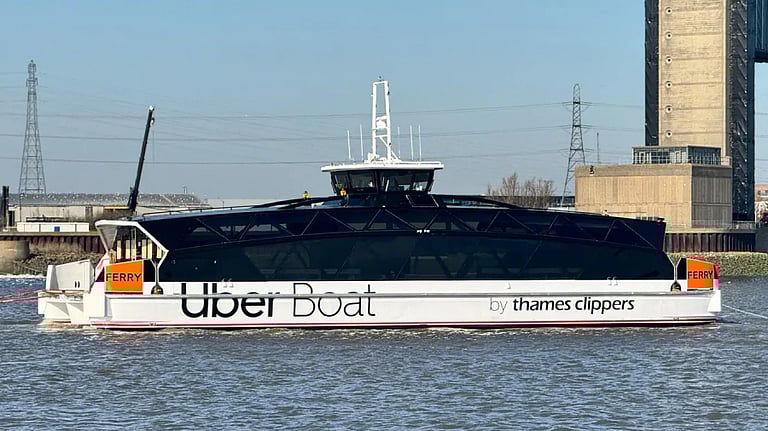 Orbit Clipper – London operator's new cross-river electric ferry with ...