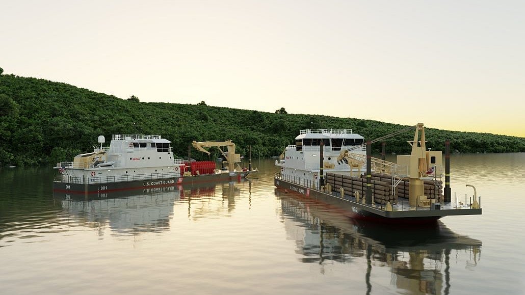 Construction begins on US Coast Guard's newest construction tender
