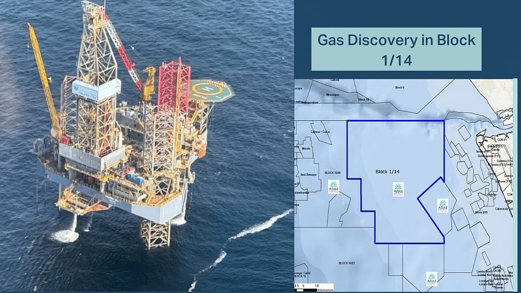 Azule Energy announces gas discovery at exploration well in Angola
