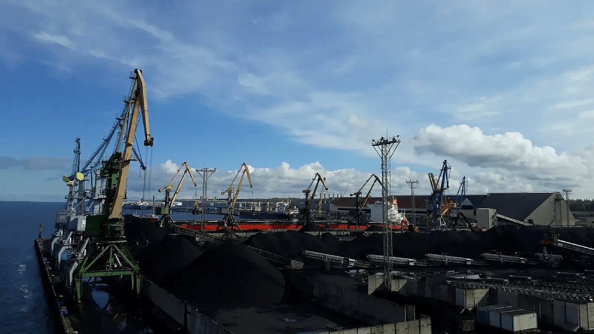 Russia's Ust-Luga Port hit by Ukrainian drone strike