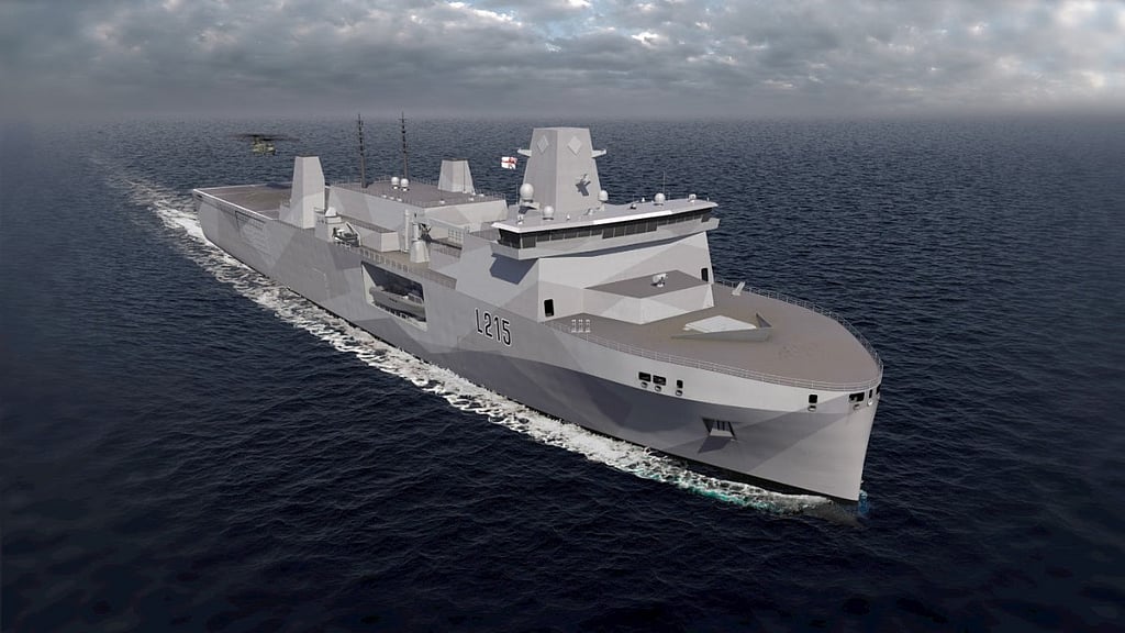 BMT unveils new multi-role strike ship concept for Royal Navy