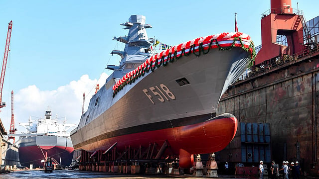 Turkish Navy's fourth Istif-class frigate floated out