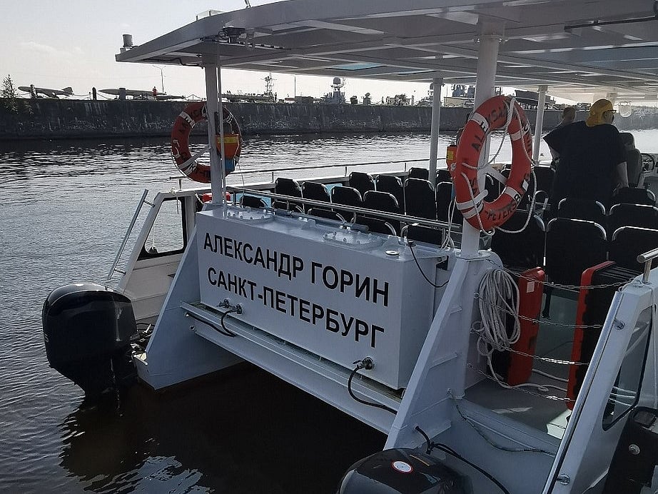 Aleksandr Gorin – Catamaran tour boat built for Russian inland routes