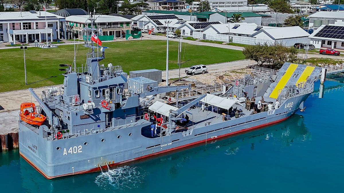 VOEA Late – Landing craft delivered to Tongan Maritime Force