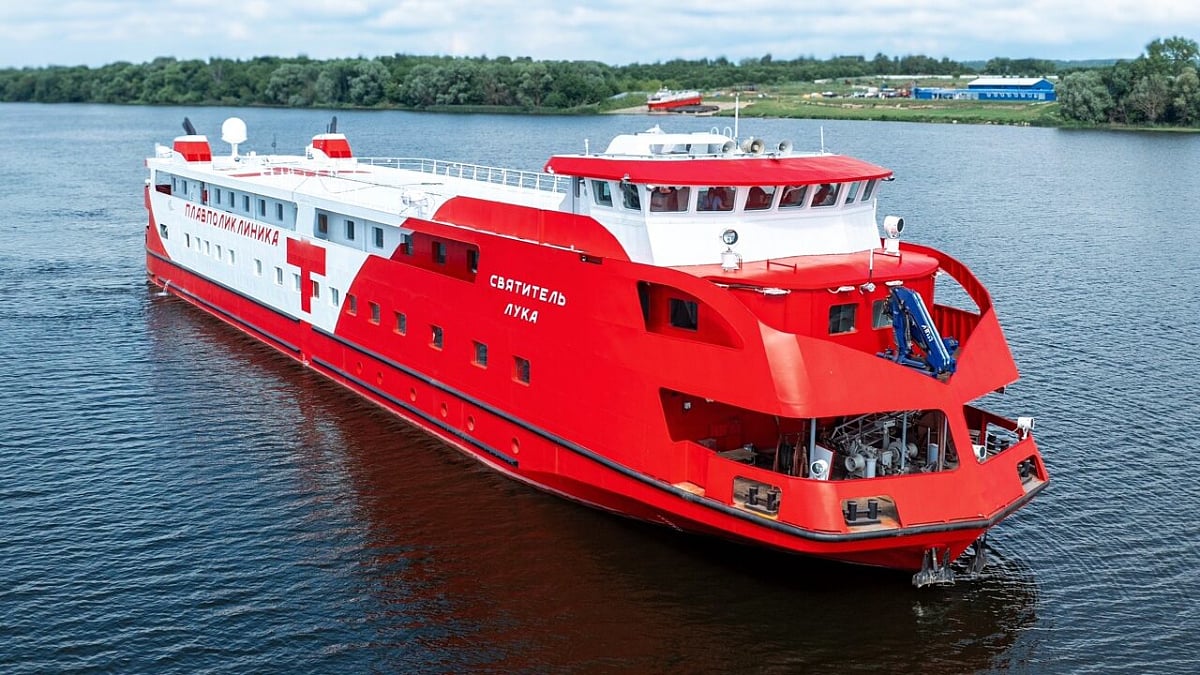 Saint Luke – Russian hospital ship to be operated in inland waters