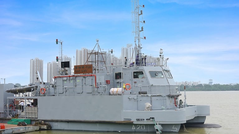 A20 – Indian Navy dive support vessel for harbour and coastal waters