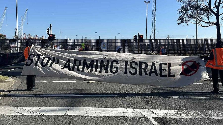 Protesters again block truck traffic at Australia's Webb Dock