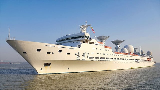 Chinese research ships, US military active in north Pacific