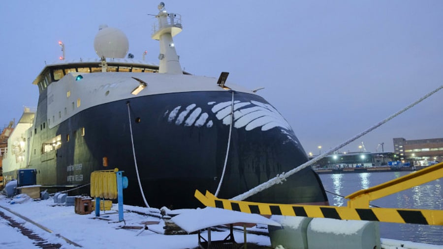 Norebo Group's newest trawler begins undergoing sea trials