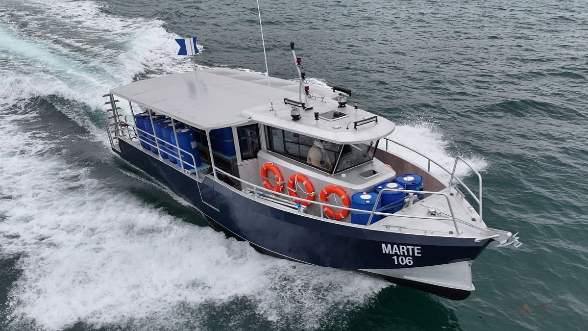 Marte 106 – Naval dive boat to support underwater clearance operations