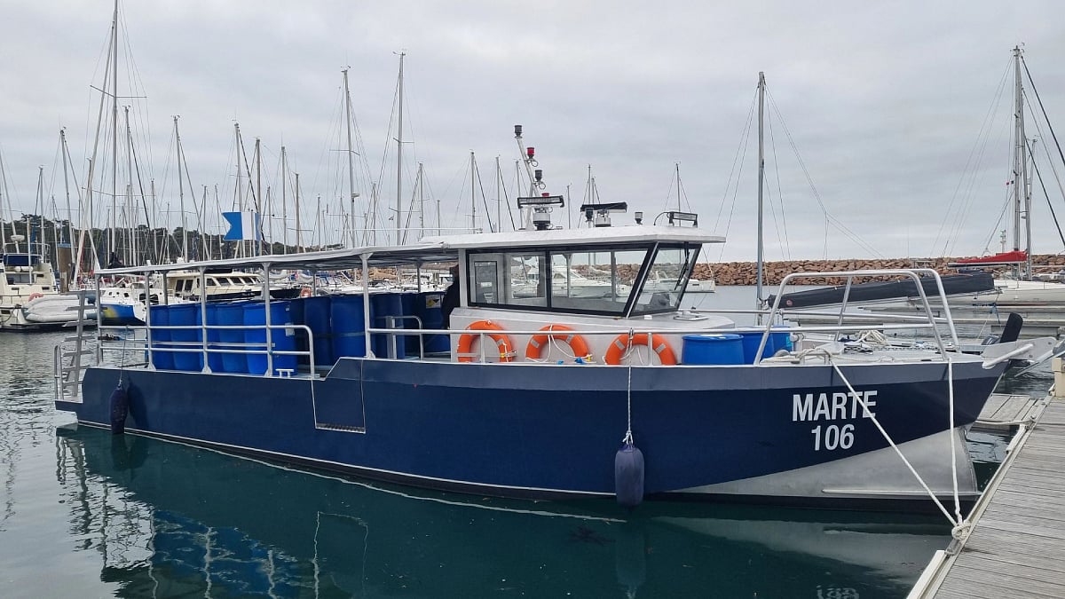 Marte 106 – Naval dive boat to support underwater clearance operations