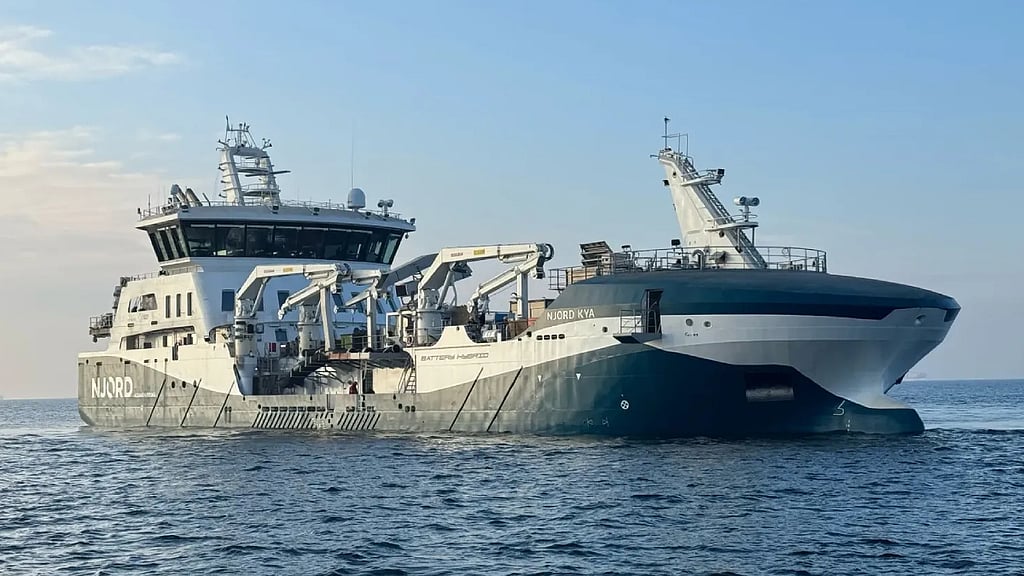 Njord Kya – New wellboat fitted with continuous treatment facilities