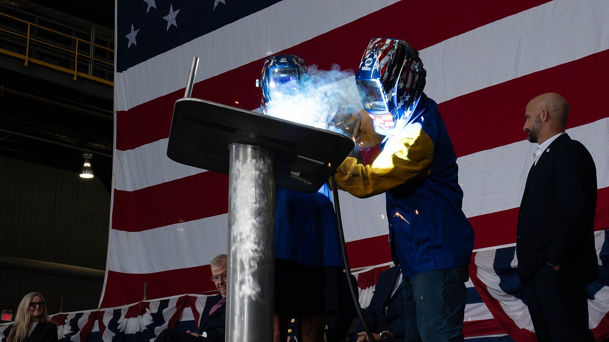 US Coast Guard authenticates keel for offshore patrol cutter Pickering