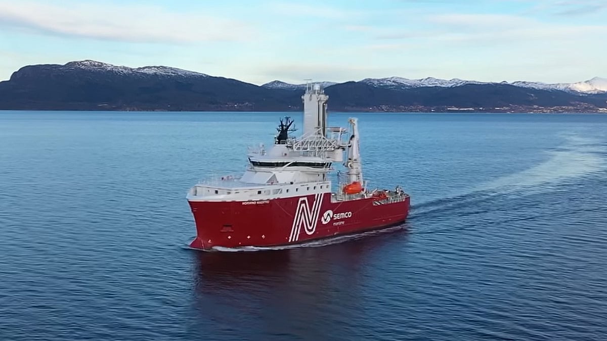 Norwind Offshore's newest CSOV begins undergoing sea trials