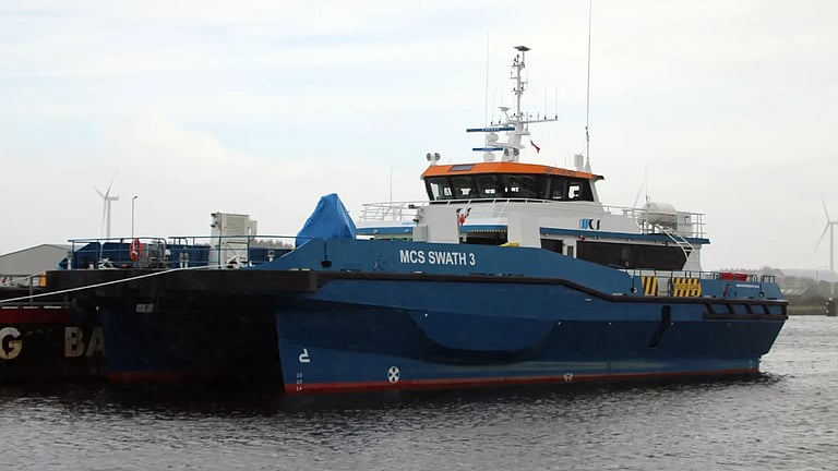 MCS SWATH 3 – Maritime Craft Services welcomes new SWATH crewboat