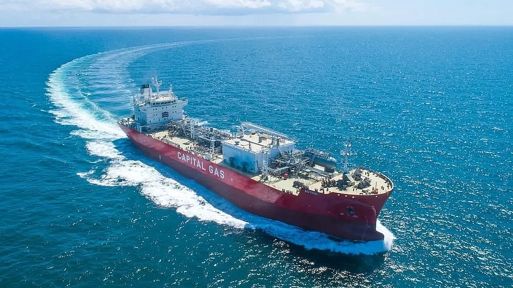 Greece's Capital Maritime welcomes new multi-gas carrier to fleet