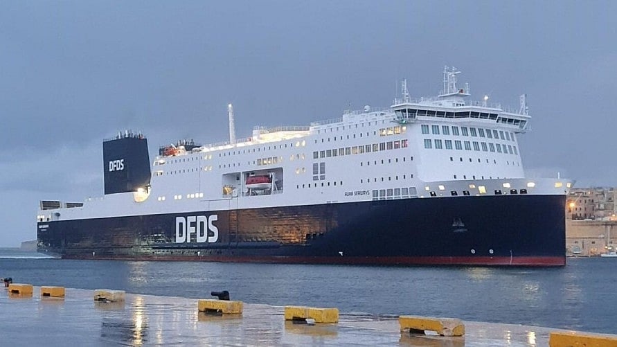 DFDS sees modest freight growth in December as 2025 volumes soften