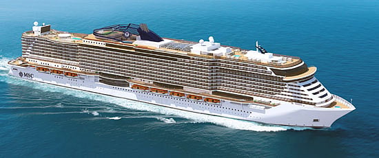 MSC Cruises and Fincantieri cut the first steel of new cruise ship
