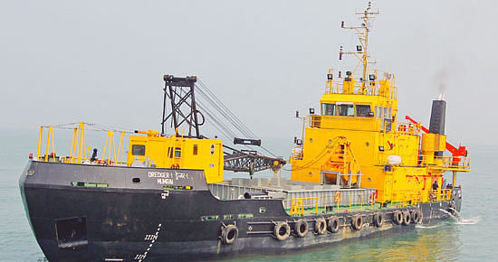 Tebma Shipyard delivers first dredger to the Indian Navy