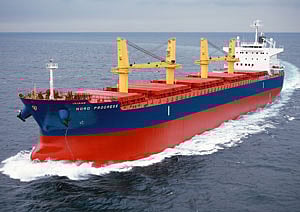 Mitsui delivers bulk carriers