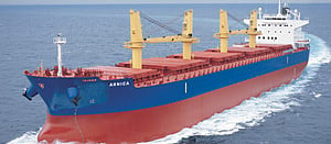 MES delivers 56,000DWT bulk carrier