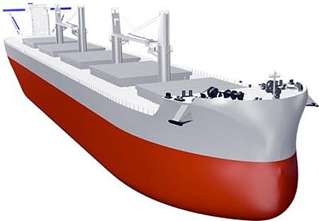 Tsuneishi delivers streamlined bulk carrier