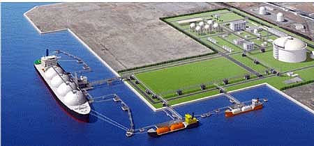 JAPEX begins building Soma LNG terminal
