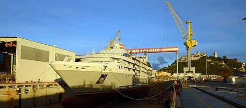 Fincantieri launches “super luxury” cruise ship