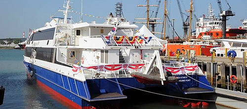 Seaspovill takes delivery of second Damen fast ferry